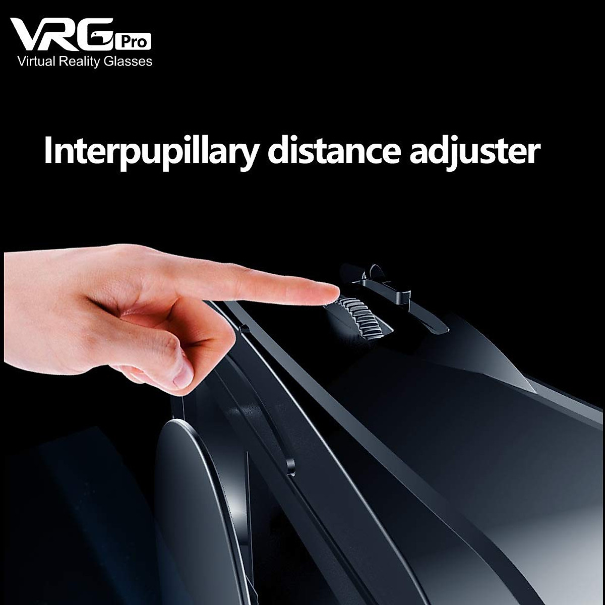 YOMENG VR glasses Virtual reality full-screen visual wide-angle VR glasses, VRG Pro 3D for smartphone devices from 5 to 7 inches