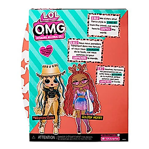 L.O.L. Surprise! O.M.G. Western Cutie Fashion Doll with Multiple Surprises and Fabulous Accessories – Great Gift for Kids Ages 4+