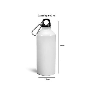 DM Enterprises Printed Aluminum Sipper Bottle 750ml | Water Bottles | Printed Sipper Bottles | Ideal Gift For Birthday Leak-Proof Designer Bottle For Travel