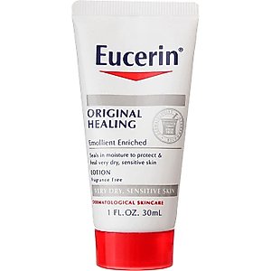 Eucerin Original Moisturizing Lotion 1 oz ( Pack of 3)