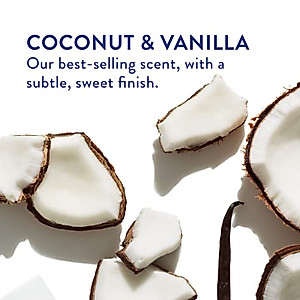 Native Plastic Free Deodorant | Natural Deodorant for Women and Men, Aluminum Free with Baking Soda, Probiotics, Coconut Oil and Shea Butter | Coconut & Vanilla