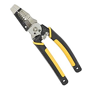 Southwire - 65028140 Tools & Equipment S816SOLHD Forged Wire Stripper: Strips 8-16 AWG SOL And 10-18 AWG STR, Shears 6-32 & 8-32 Bolts, Linesman Head; Heavy Duty Forged Steel.