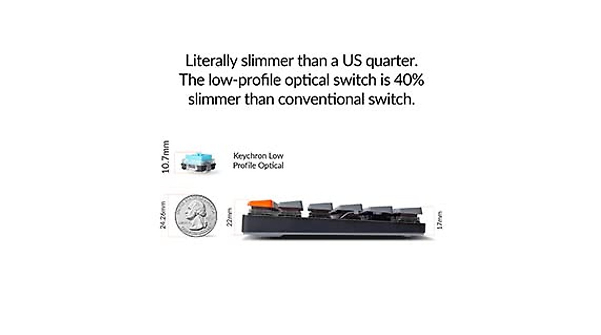 Keychron K3 Ultra-Slim Wireless Mechanical Keyboard | 75% Compact, Hot ...