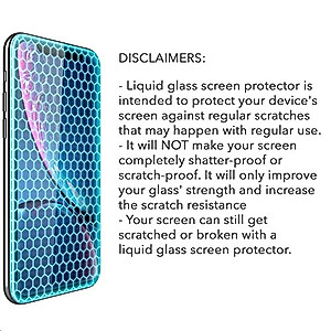 Liquid Glass Screen Protector for Up to 4 Devices | Universal for All Smartphones Tablets Smart Watches