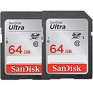 Canon EOS Rebel T7 DSLR Camera 24.1MP with EF-S 18-55mm Lens + A-Cell Accessory Bundle Includes: 2 Pack SanDisk 64GB Memory Card + Backpack + Slave Flash + Much More 64GB Card (Renewed)
