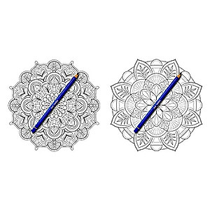 The Art of Mandala 2: Adult Coloring Book Featuring Calming Mandalas designed to relax and calm