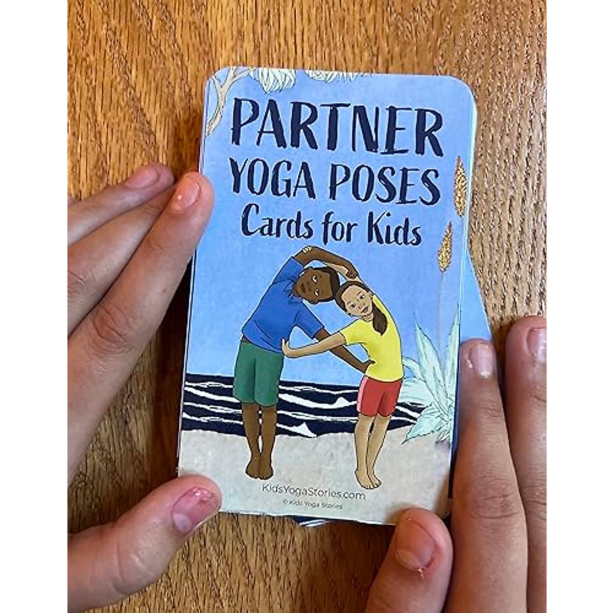 Partner Yoga Poses Cards for Kids - for Play Therapy, Brain Breaks, Classroom Yoga, Yoga for Families, Elementary PE Class, Yoga Games, Preschool Yoga, Kids Yoga Class, or Mommy Me Yoga