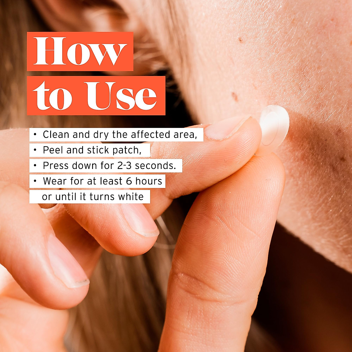 No B.S. (No Bad Stuff) Healing Acne Patches with Hydrocolloid, Waterproof, Invisible Pimple Patches, Wear Under Makeup & Sunscreen, Acne Skin Care for Women & Men, Spot Patches for Pimples, 36 CT