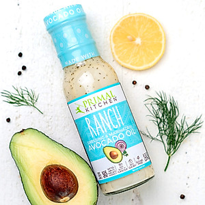 Primal Kitchen Ranch Dressing & Marinade, Made with Avocado Oil and Cage-Free Eggs, 8 Fluid Ounces, Pack of 2