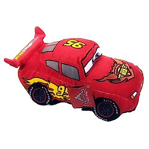 Cars Plush Stuffed Lightning Mcqueen Red Pillow Buddy - Kids Super Soft Polyester Microfiber, 19 inch (Official Disney Pixar Product)