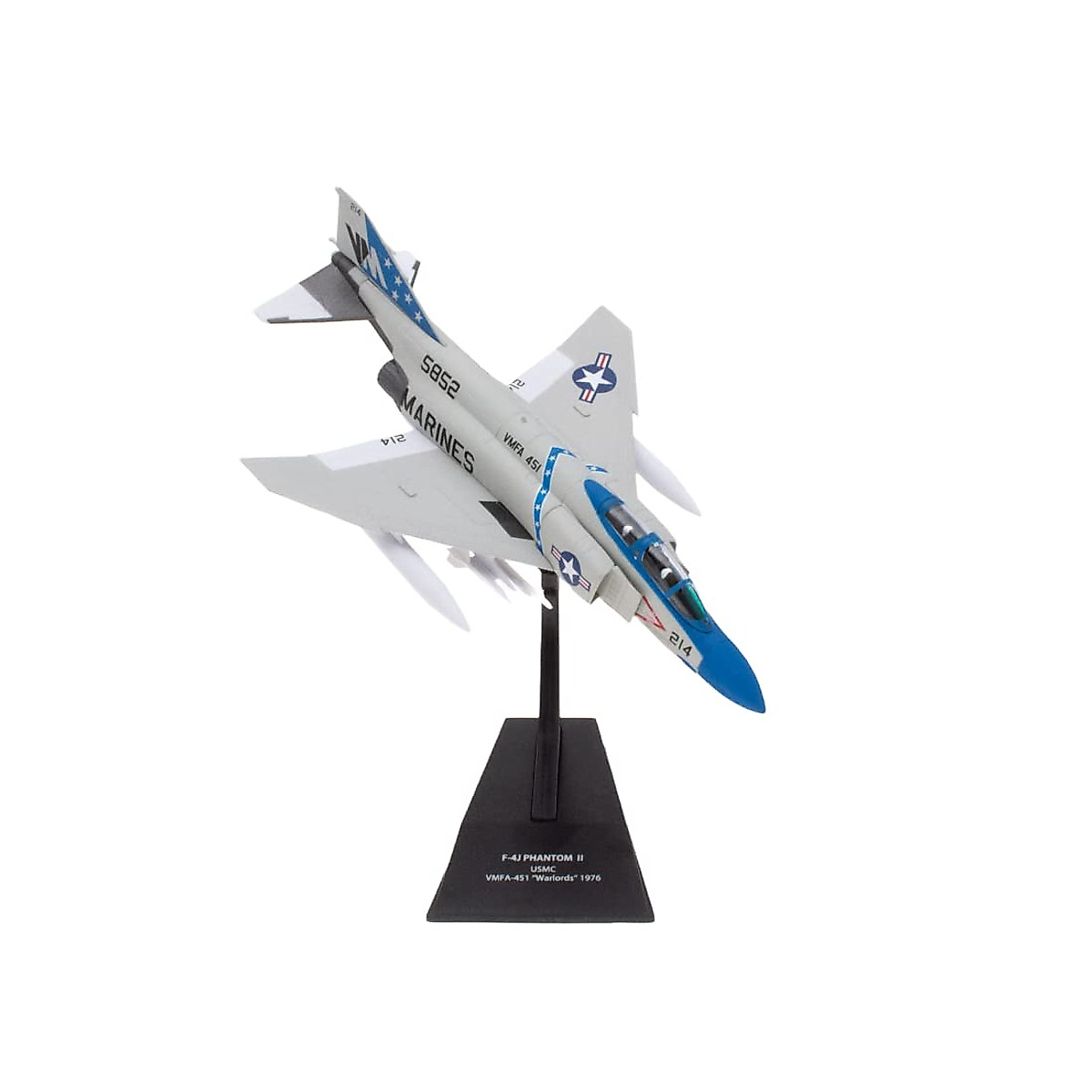 OPO 10 - 1/100 Military Fighter Aircraft Compatible with F-4J Phantom II - USMC - Marines WARLORDS 1976 - CP45