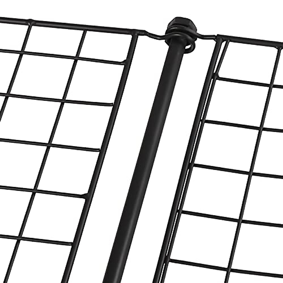 Garden Fence Pannels and Gate Bundle, Heavy Duty Tall Outdoor Landscape Patio Yard Fencing Border Animal Barrier Decorative Metal Fence,36in (L) x 44in (H), Underground(8 Panels 9 Stakes in a Set)