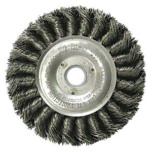 Wire Wheel Brush,Max. RPM 20,000,1/2in W