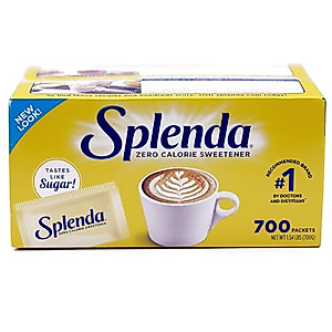 SPLENDA Zero Calorie Sweetener, 700 Count Packets