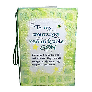 Blue Mountain Arts Son Card—Birthday Card, Thinking of You Card, Just Because Card, Graduation Card (To my amazing, remarkable Son)