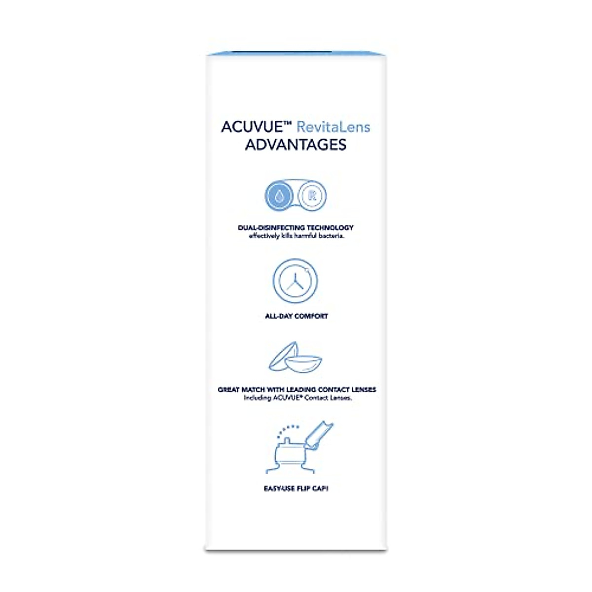 ACUVUE® RevitaLens Multi-Purpose Disinfecting Solution, 10 oz. (Pack of 4)