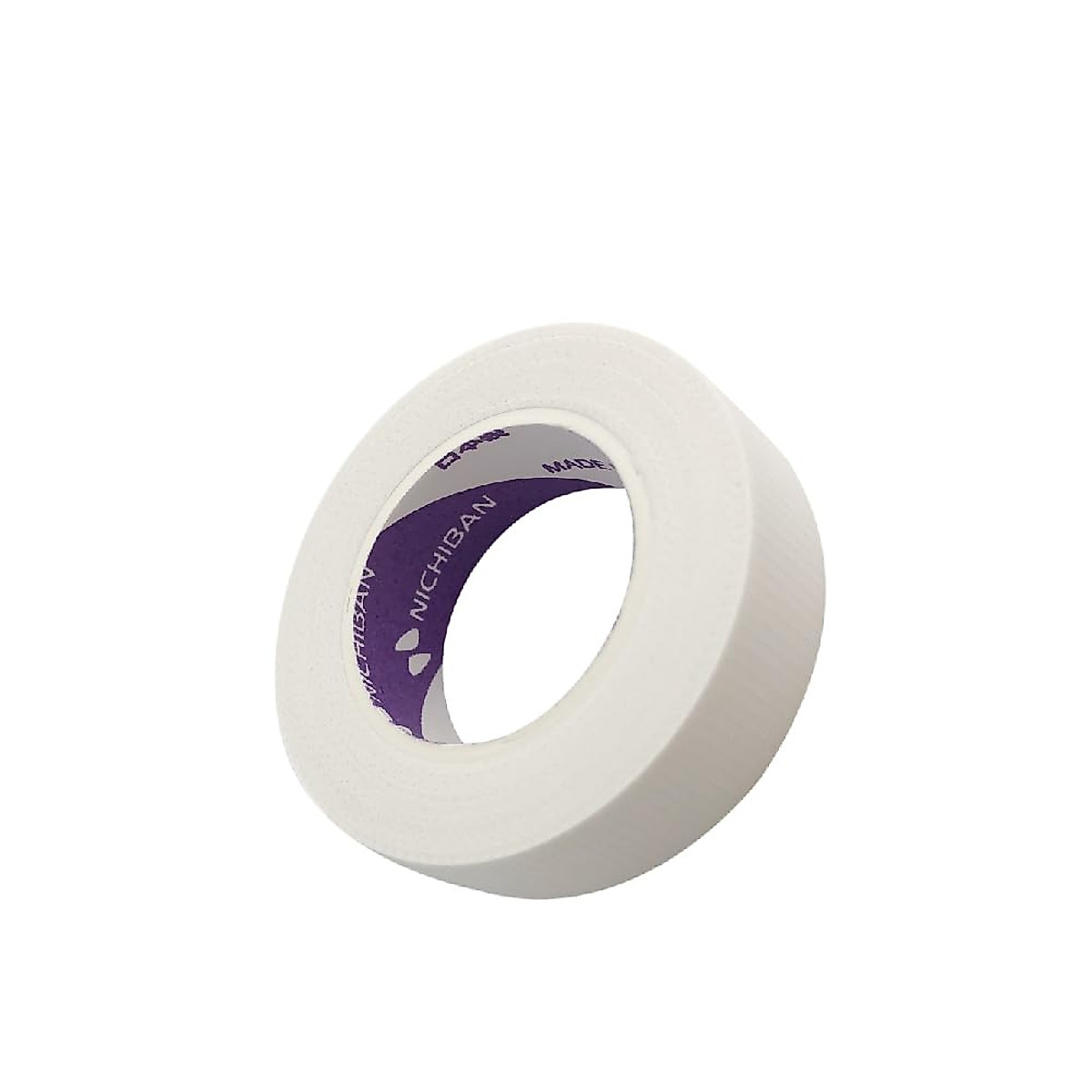 JOVISA JJ NICHIBAN Medical Grade Tape 24 Rolls | White Adhesive Eyelash Tape | Breathable for Eyelash Extension Supplies | 12mm x 7mm