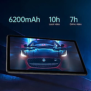 ALLDOCUBE Android Tablet 10.4", iPlay40Pro Tablet PC, Android 11, UNISOC Tiger T618 CPU, 8GB RAM/256GB ROM, in-Cell Technology IPS Screen, 2.4+5G WiFi, TF Expansion for Study Work Entertainment