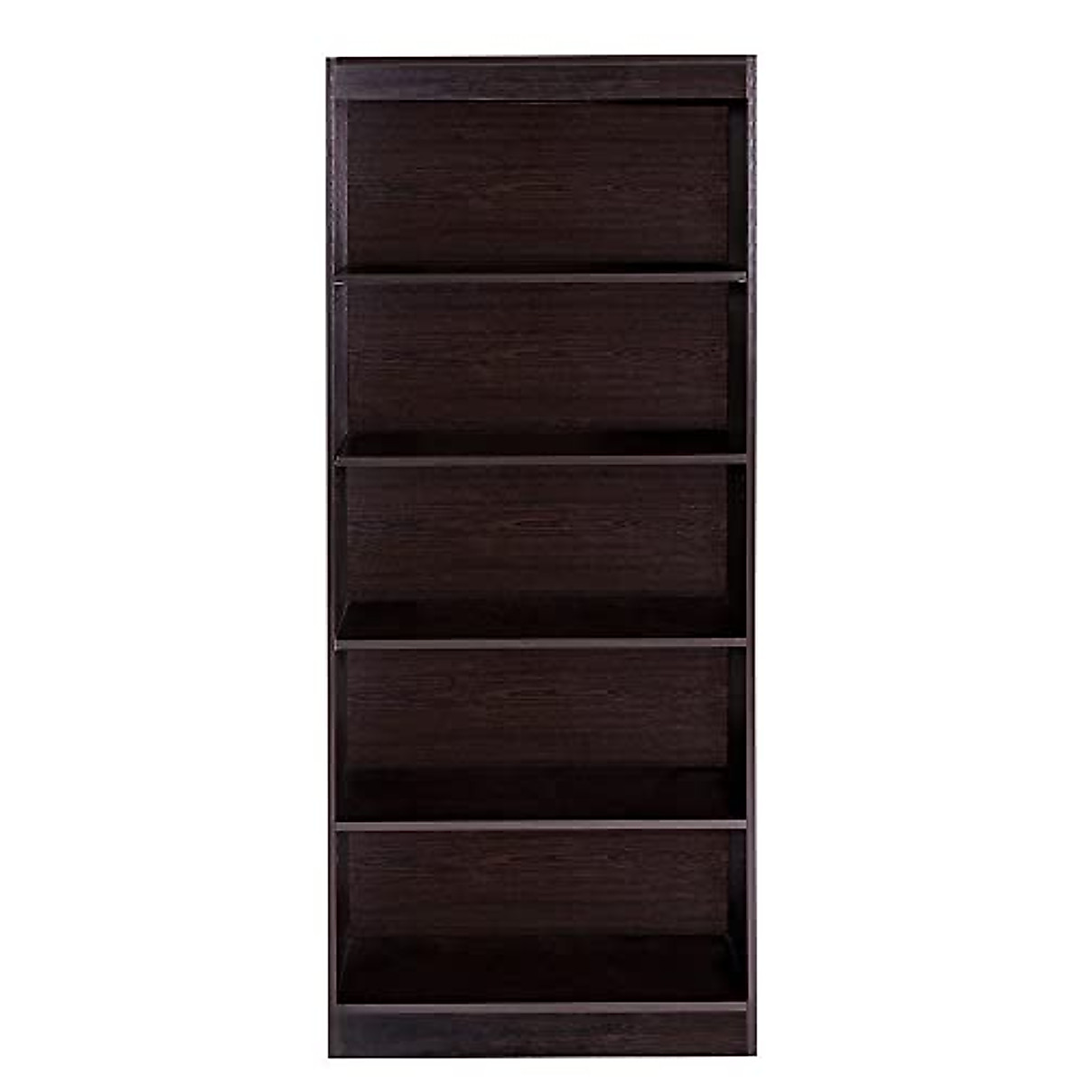 OneSpace Essentials 5-Tier Bookshelf, Espresso