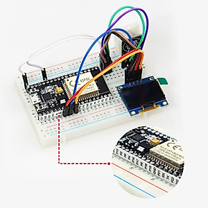 KeeYees ESP32S ESP32 Development Board 2.4 GHz Dual Core WLAN WiFi + Bluetooth 2-in-1 Microcontroller ESP-WROOM-32 Chip for Arduino (38PIN Narrow Version, 2PCS)
