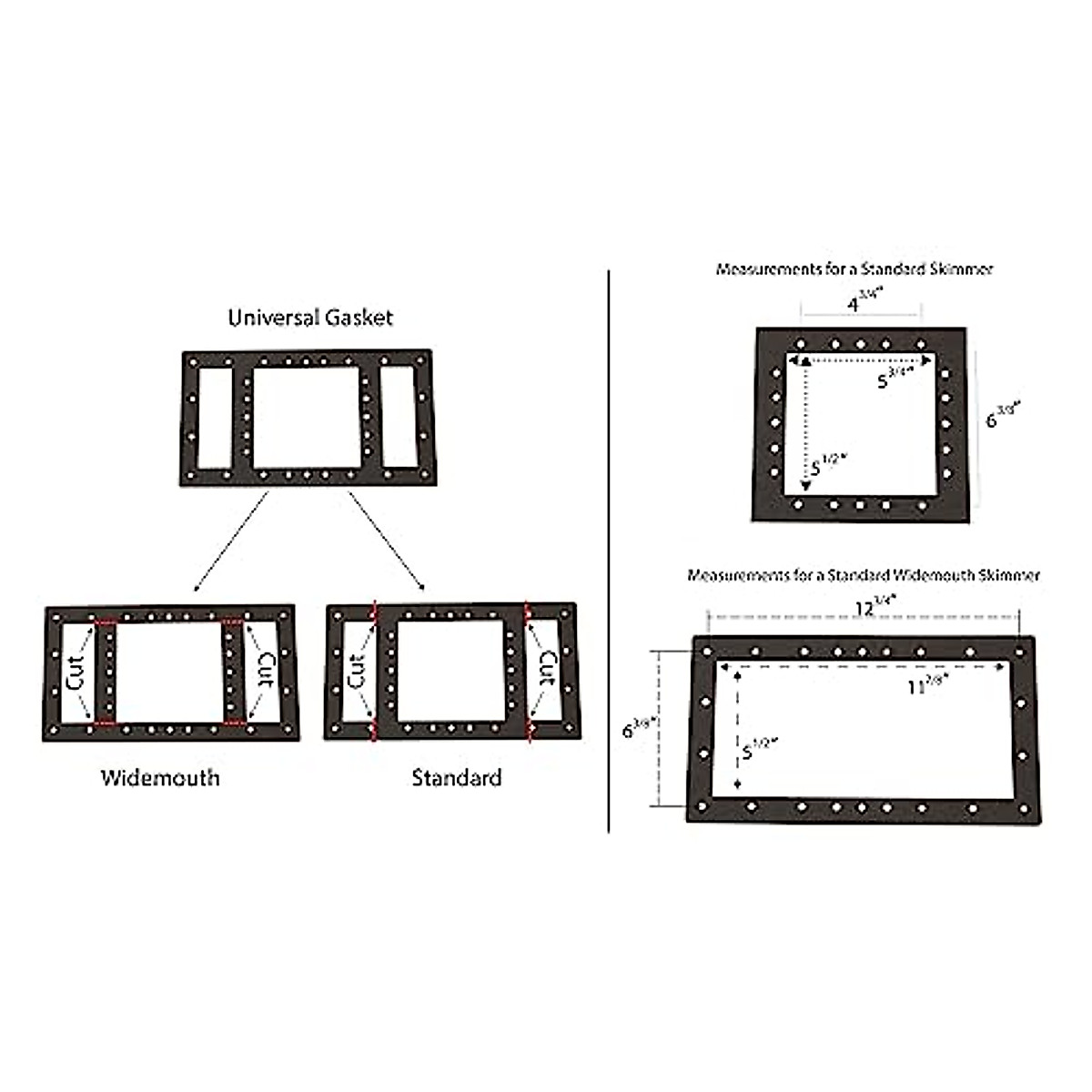 Smartline Stone Harbor 24-Foot Round Pool Liner | UniBead Style | 52-Inch Wall Height | 25 Gauge Virgin Vinyl | Designed for Steel Sided Above-Ground Swimming Pools | Universal Gasket Kit Included