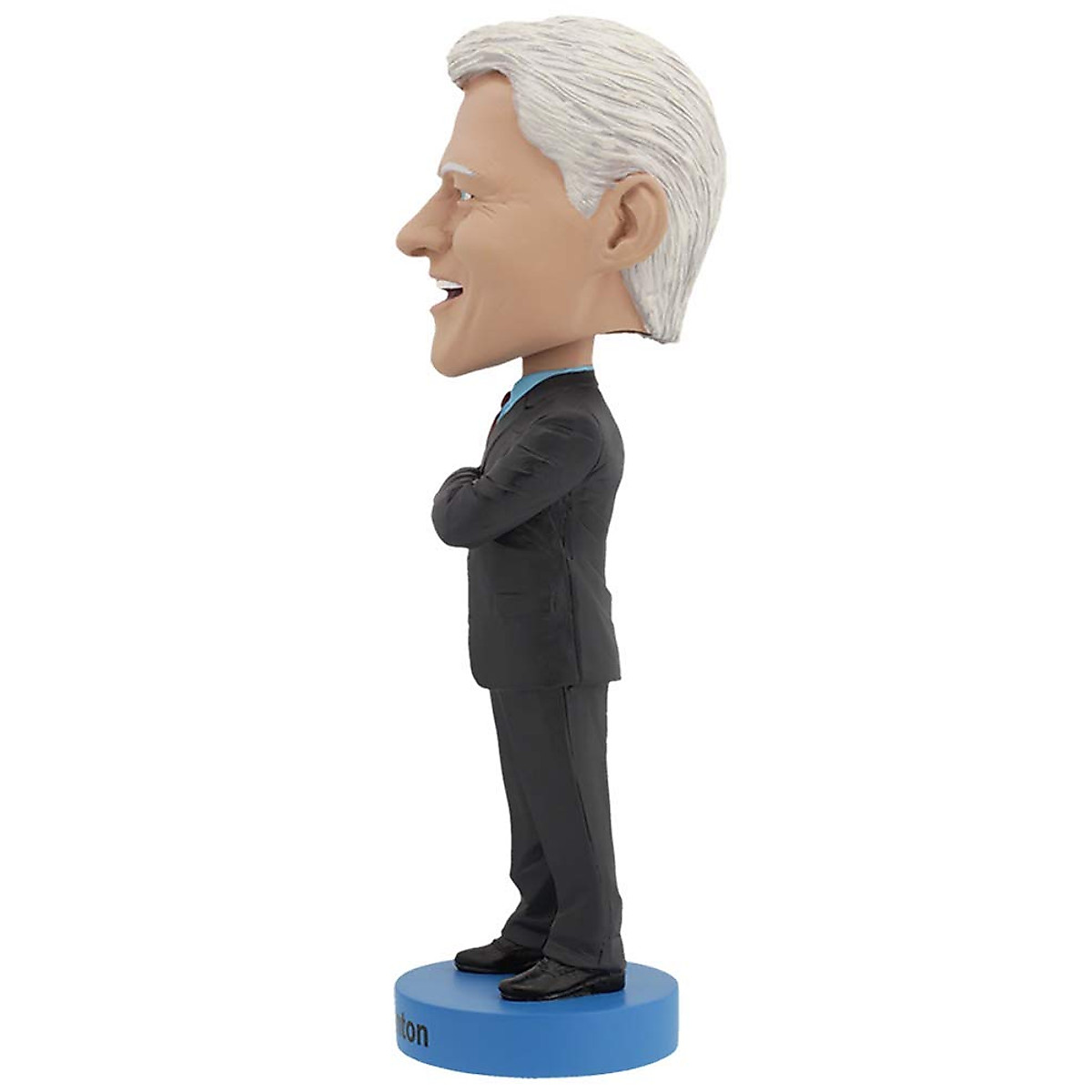 Royal Bobbles Bill Clinton Bobblehead, Premium Polyresin Lifelike Figure, Unique Serial Number, Exquisite Detail