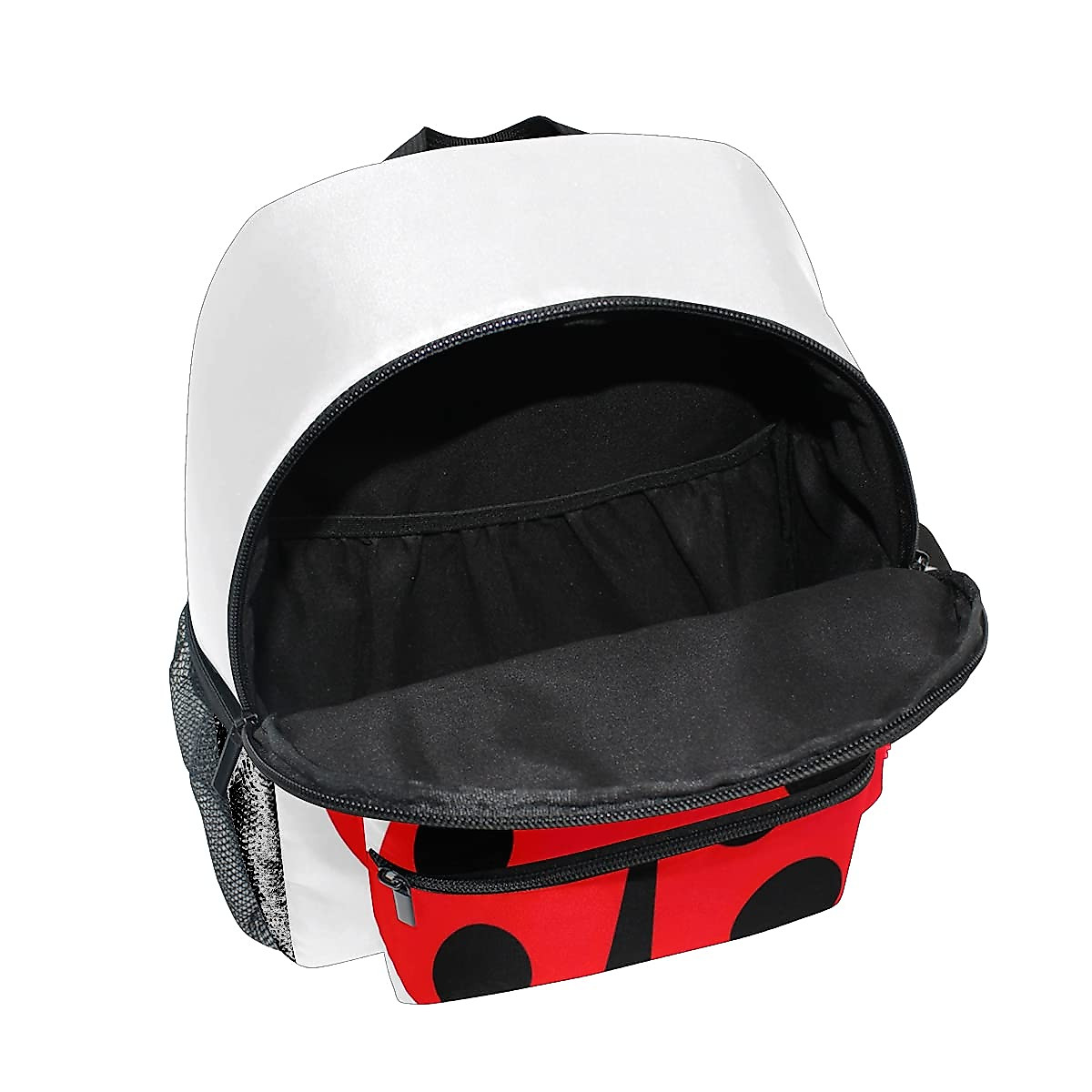 ODAWA Custom Preschool Backpack, Personalized Backpack with Name Customization Ladybugs School Backpack