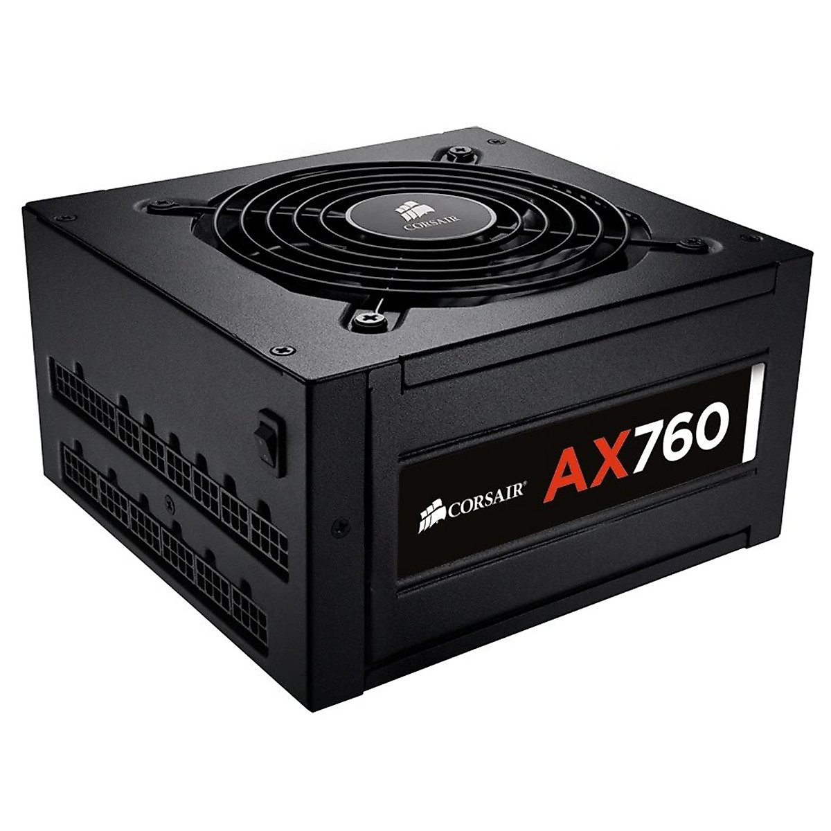 CORSAIR AX Series, AX760, 760 Watt, 80+ Platinum Certified, Fully Modular Power Supply