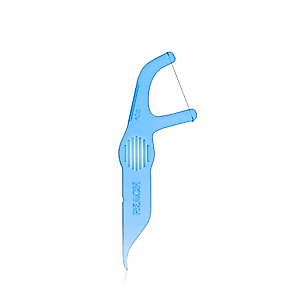 REACH Interdental Flosser Pick | Acute angle for better reach | Dented for Better Grip , PFAS FREE | 90 Flossers, Mint Flavor