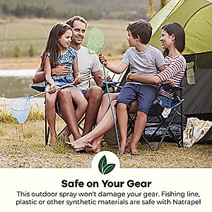 Natrapel 12-Hour Insect Repellent, 6 oz. Eco-Spray Picaridin Bug Spray – Family Insect Repellent for Mosquitoes, Ticks, & More, Black (0006-6878)