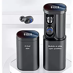 Bluetooth-Earphones-Earbuds/Noise-Canceling/Power-Bank-Mobile-Phone-Charger, in Black Color (ST-EB-1-BLK)