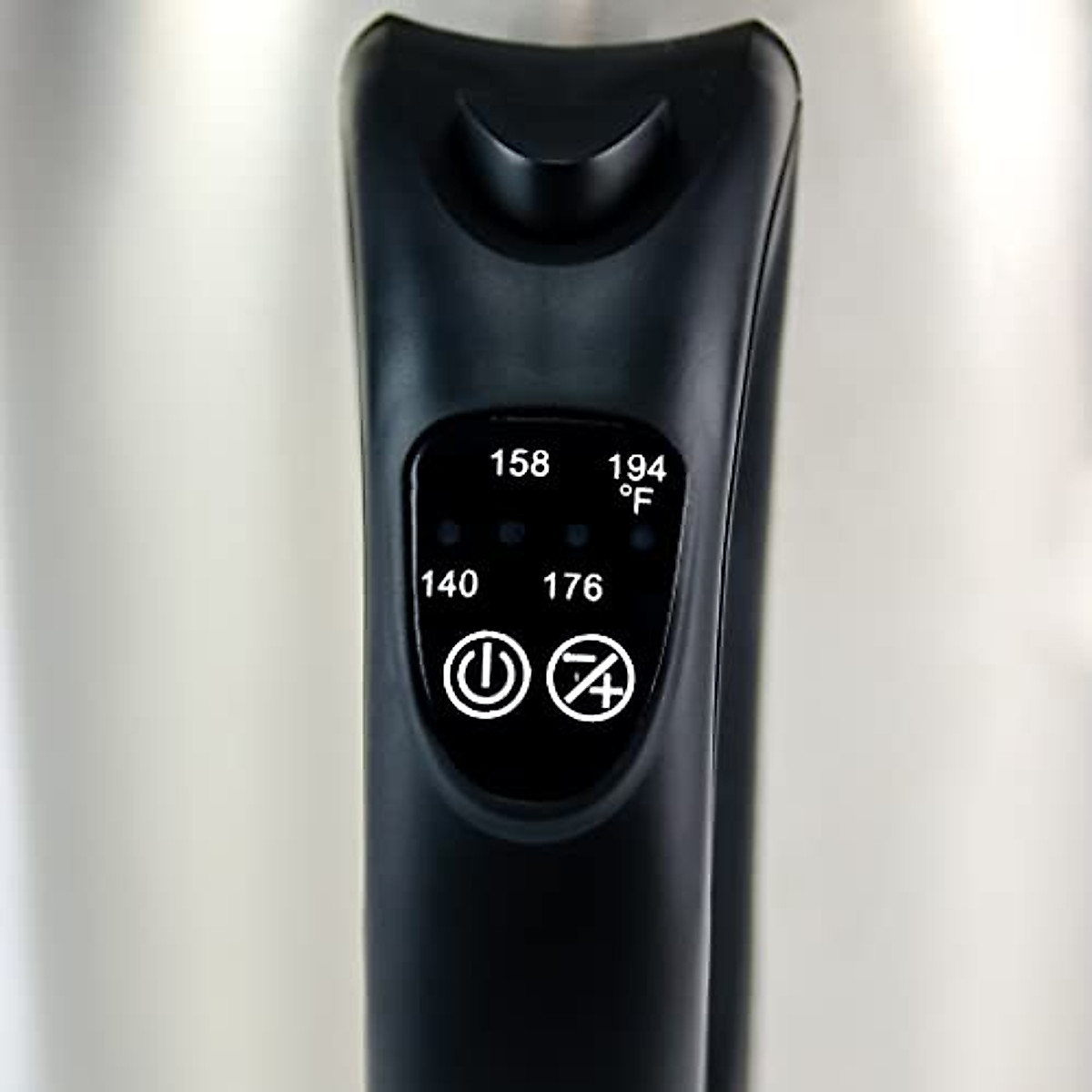 Ovente Electric Stainless Steel Hot Water Kettle 1.7 Liter with 5 Temperature Control & Concealed Heating Element, BPA-Free 1100 Watt Tea Maker with Auto Shut-Off and Keep Warm Setting, Silver KS88S