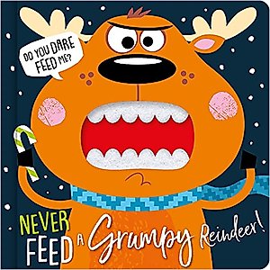 Never Feed a Grumpy Reindeer (Felt Teeth)