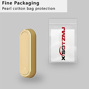 XSGTZMJ 4PCS Foldable Invisible Hook Zinc Alloy Bathroom Wall Hook Retractable for Closet Scarf Hat Robe Key Purse Bag Folding Hooks Minimalist Style (Gold)