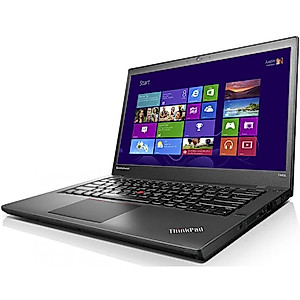 Lenovo ThinkPad T440 14" Business Laptop, Intel Core i5-4200U Up to 2.6GHz, 8GB RAM, 256GB SSD, Bluetooth, Wifi, Windows 10 Pro (Renewed)