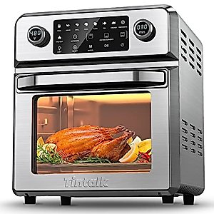 TINTALK Air Fryer Oven 16-Quart: 10-in-1 Airfryer Toaster Oven Combo - 1700W Large Airfryer Convection Oven Countertop Combo with Rotisserie | Dehydrator 1