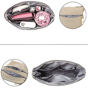 AOCINA Crossbody Purses for Women Lightweight Small Travel Bag Shoulder Purses and Handbags with Multi Zipper Pockets (Colorful Leaves3)