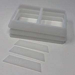 Tray Dividers For Harvest Right Freeze Dryer Trays - Fits Small Trays (3 Sets (3 Trays), Black)