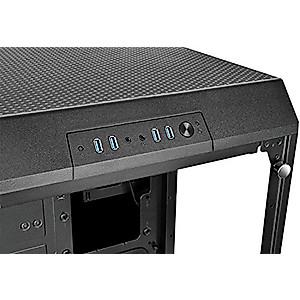 Thermaltake Tower 900 Black Edition Tempered Glass Fully Modular E-ATX Vertical Super Tower Computer Chassis CA-1H1-00F1WN-00