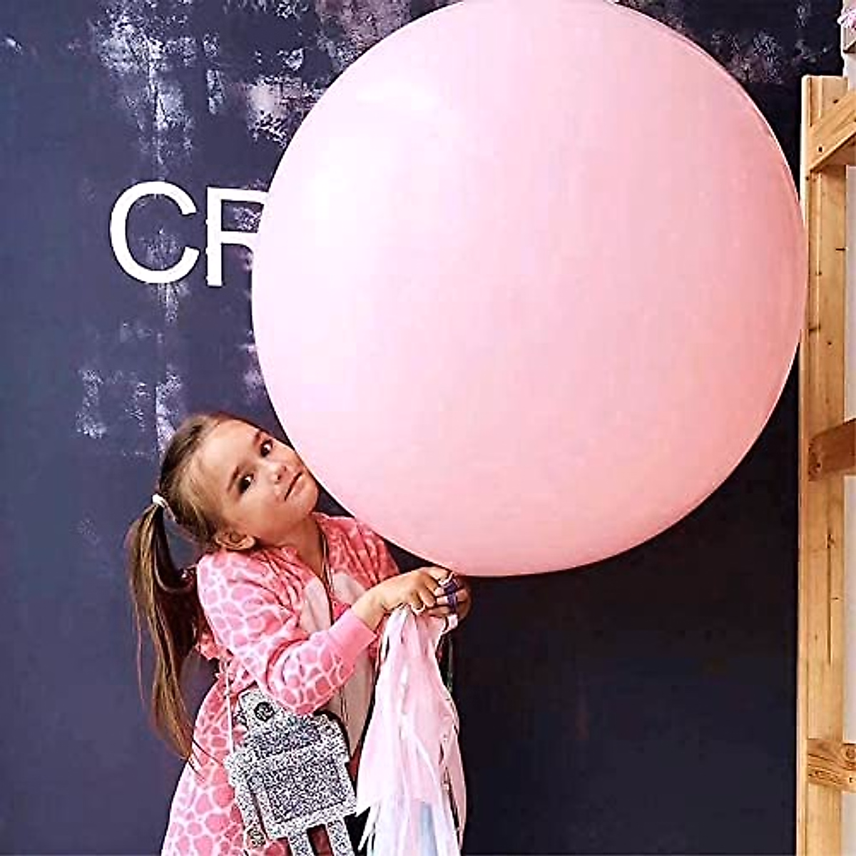LOVESTOWN 36 inches Pastel Balloons, 12 PCS Large Macaron Balloons Jumbo Latex Party Balloons Giant Round Balloons for Wedding Party Festival Decorations