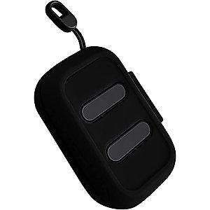 Geiomoo Silicone Carrying Case Compatible with Skullcandy Dime, Portable Scratch Shock Resistant Cover (Black)