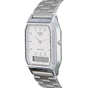 Casio - Mens Watch - AQ230A7D, Silver, Core