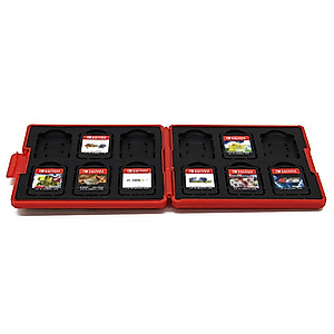 CellDesigns Cartoon Game Memory Card Case Compatible with Nintendo Switch (Poke)