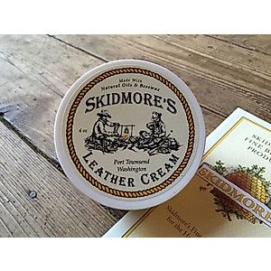 Skidmore's Original Leather Cream | All Natural Non Toxic Formula | Leather Conditioner Cleans, Moisturizes, and Protects Your Leather | 16 Ounces (1 Pint)