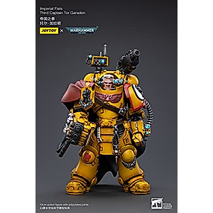 BLOOMAGE JOYTOY (BEIJING) TECH Warhammer 40k: Imperial Fists Third Captain Tor Garadon 1:18 Scale Figure