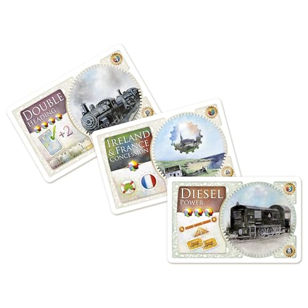 Ticket to Ride United Kingdom + Pennsylvania Board Game EXPANSION - Strategy Game, Family Game for Kids & Adults, Ages 8+, 2-5 Players, 30-60 Minute Playtime, Made by Days of Wonder