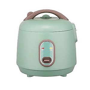 VINGVO Rice Cookers, One Touch Rice Cooker Nonstick Electric Rice Cooker Steamer with Measuring Cup and Rice Spoon, Multicooker for Cook Oatmeal, Stew, Grains, Soup, Quinoa, Cereal, Pasta (Green)