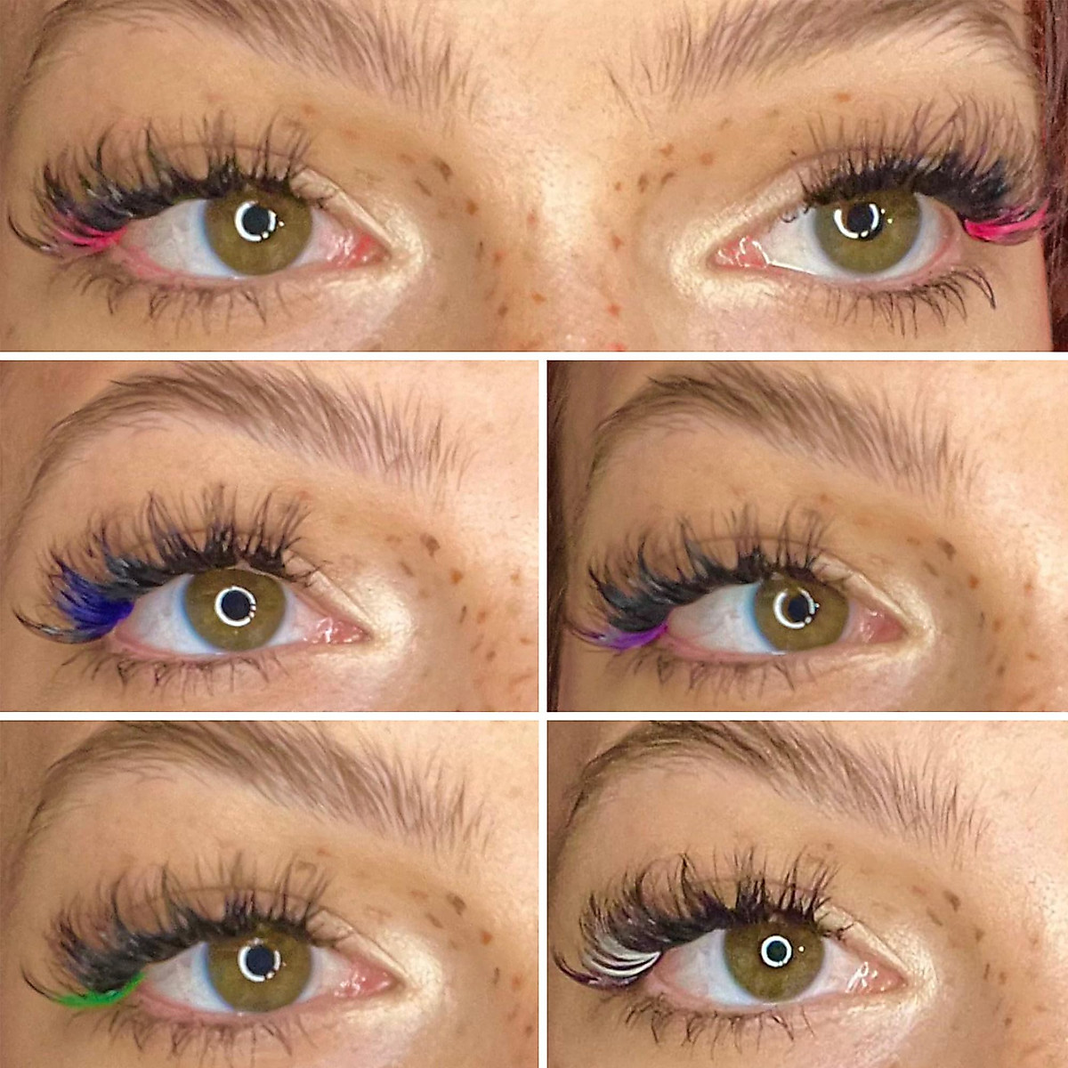 Faux Mink Lashes Natural Look FANXITON False Eyelashes 3D 16MM Short Eyelashes 10 Pairs Pack Fake Eyelashes Multipack