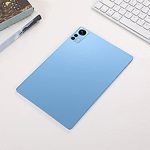 Android Tablet, 10.1 Inch Full HD screen Octa Core Processor 4GB RAM+32GB ROM 4000 mAh Battery Camera Phone Pad, and Dual Speakers support double card Tablet PC (Blue)