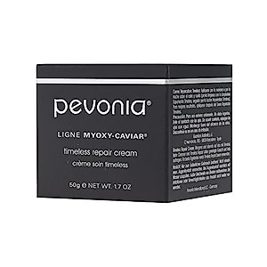 Pevonia Timeless Repair Cream - De-Aging Skin Cream for Face and Neck - Moisturizing Repair Lotion for Dehydrated Skin - Plant-Based & Caviar Facial Cream for Wrinkle Reduction - 1.7 Oz Container